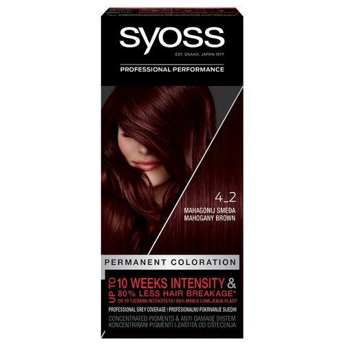 SYOSS boja za kosu 4-2 Mahogany brown