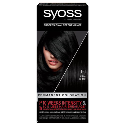 SYOSS boja za kosu 1-1 Black