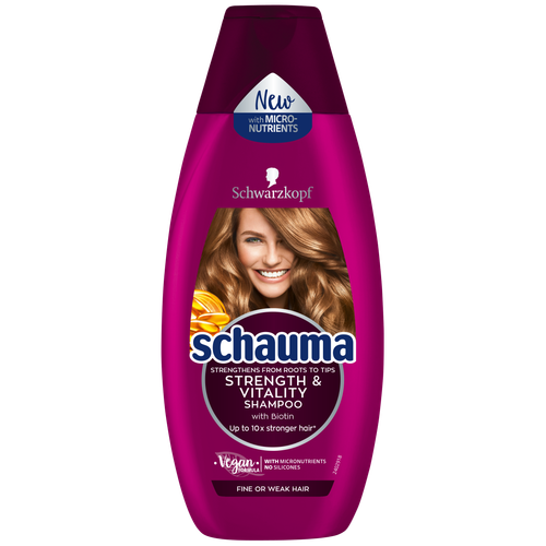 SCHAUMA šampon za kosu Strenght & Vitality 400ml