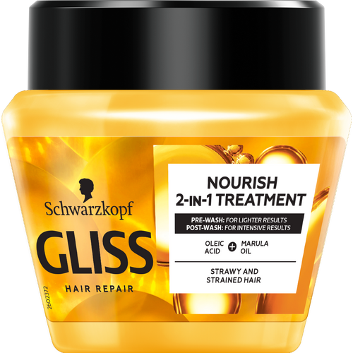 GLISS maska za kosu u teglici Oil Nutritive 300ml