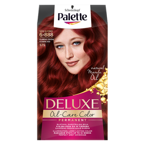 PALETTE DELUXE boja za kosu 6-888 (575) Plamteće crvena