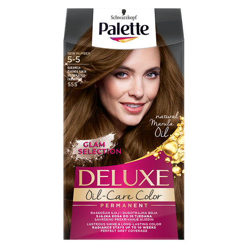 PALETTE DELUXE boja za kosu 5-5 (555) Karamela zlatnog sjaja