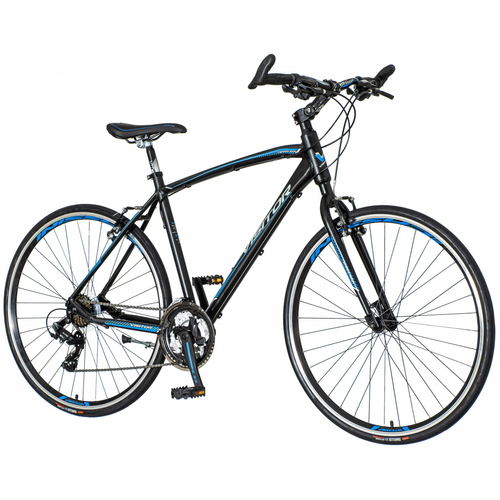 Visitor - Tre287Tfit 28"/20" Visitor Terra Man Crno Plavo Sivi - Mountain Bike