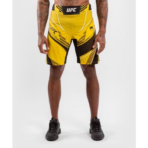 Venum UFC Authentic Fight Night Muški Šorc Dugi Žuti - XXL