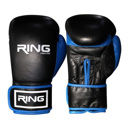 RING rukavice za boks 10 OZ kozne - RS 3211-10 blue