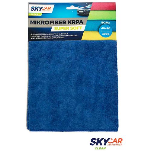 SkyCar Krpa mikrofiber 40x40 300gr