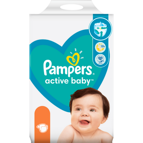 Pampers Active-Baby Mega Box