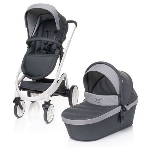 4Baby Kolica 2u1 Cosmo - Dark Grey