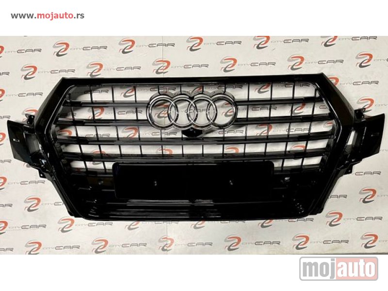 SQ7 Gril prednja maska black za Audi Q7