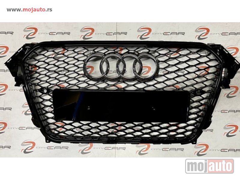 RS4 Gril prednja maska black za Audi A4