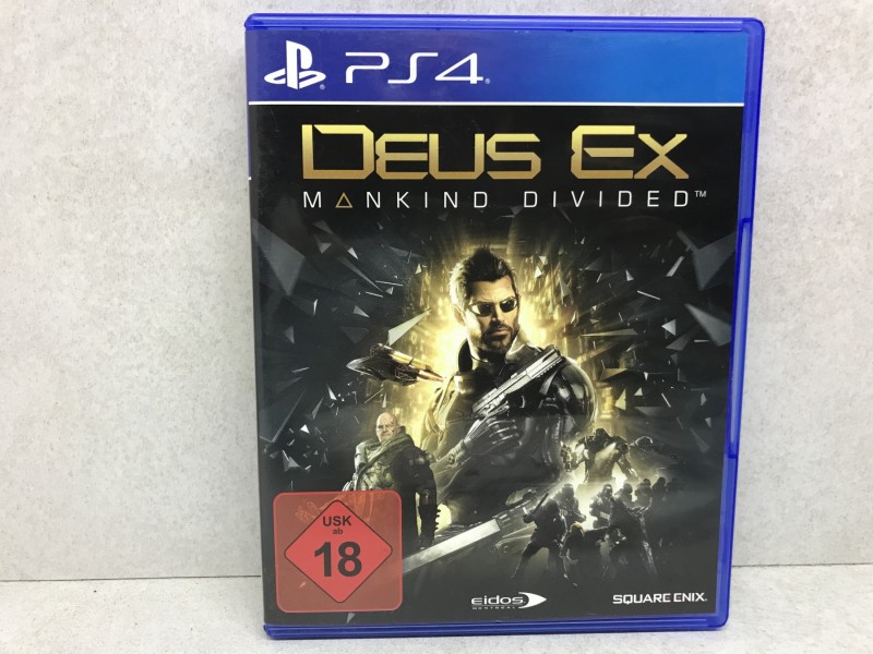 Deus Ex Manking Divided - PS4 igra