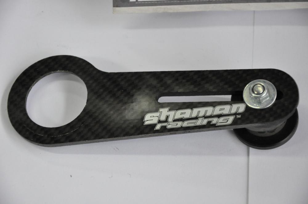 Shaman Racing Enduro Black carbon chainguide
