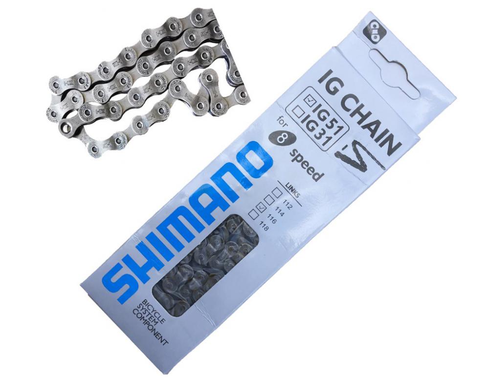 Lanac Shimano IG57 Silver 8 brzina