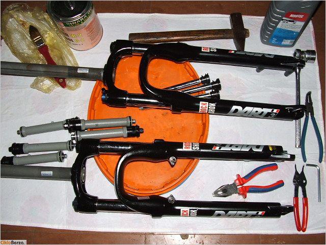 NOVO! Servis Rock Shox/Avid