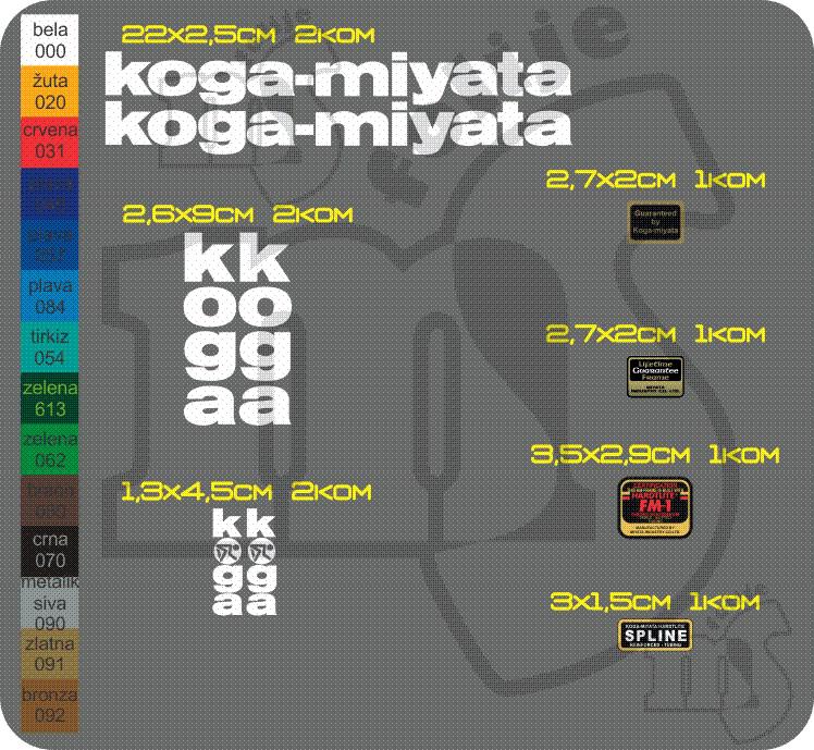 KOGA MIYATA set