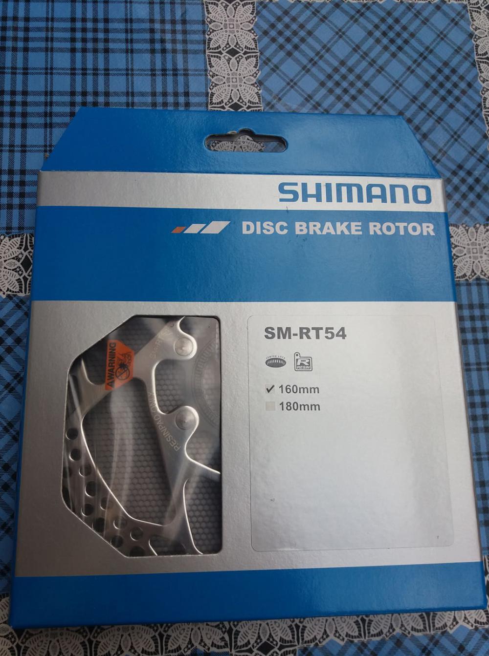 Rotor disk kocnice Shimano DEORE SM-RT54-S 160mm