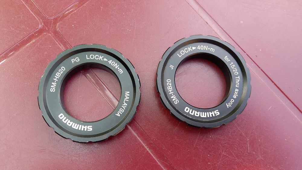 Shimano Lock ring SM-HB20za osovine 15-20 mm