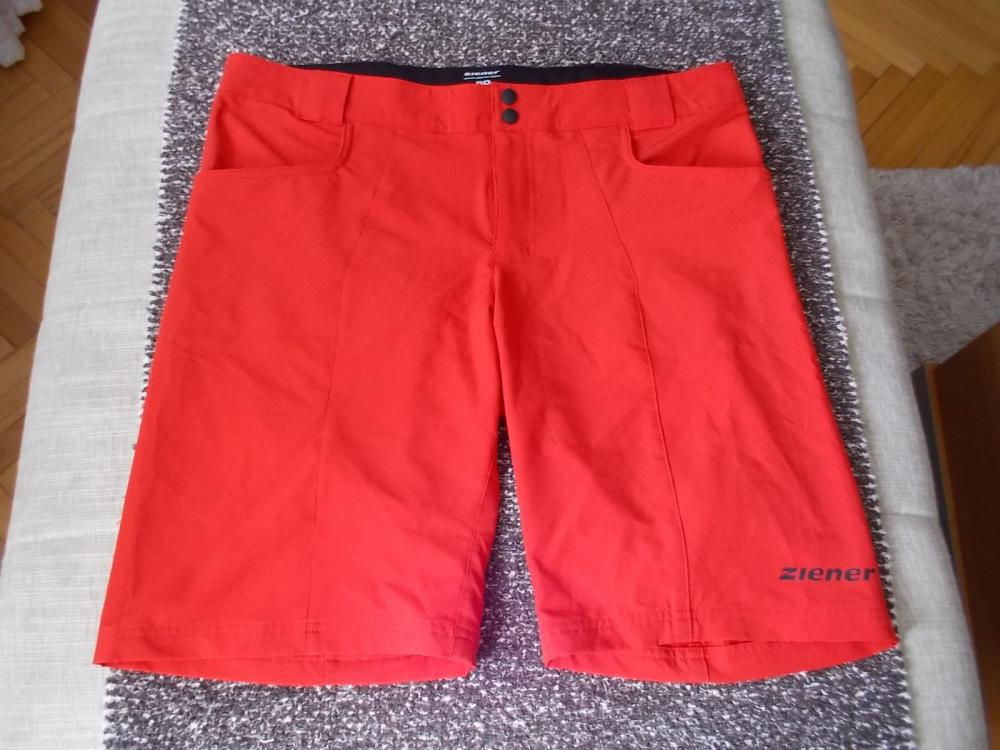 Ziener cordy short red