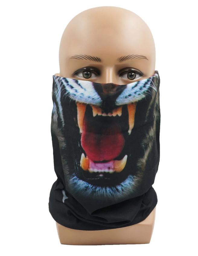 3D TIGAR Marama bandana potkapa maska šal kapa 2