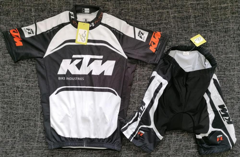 KTM komplet biciklisticki dres sorc sorts 19D gel