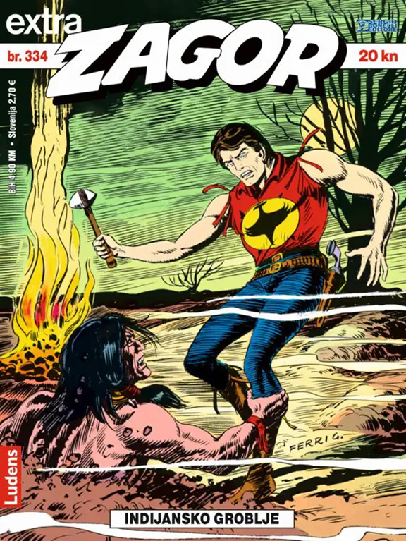 Ludens ZAGOR EXTRA 334 - Indijansko groblje