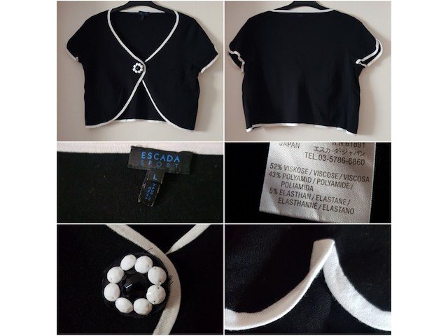 Escada bluza/bolero/ kardigan, original