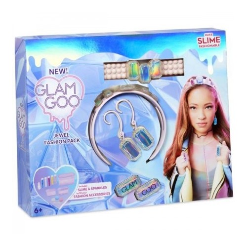 Glam set sa nakitom i slajmom 081876