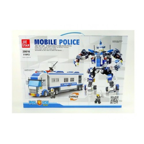 Kocke Police tranformers i vozilo 556828