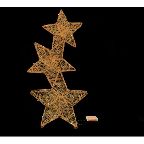 Novogodišnja dekoracija Lumigado 3 zvezdice