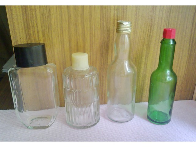 Flašice ukrasne-2 od kolonjskih voda za posle brijanja