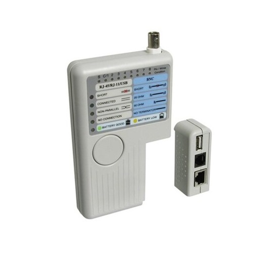 Tester mrežnih kablova TP / BNC / USB