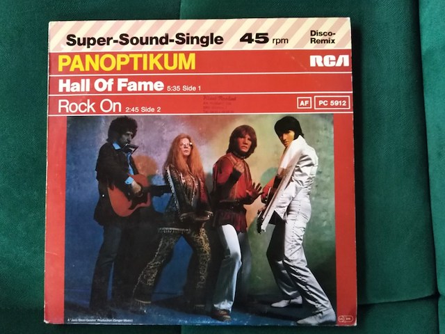 Panoptikum - Hall Of Fame Disco Remix