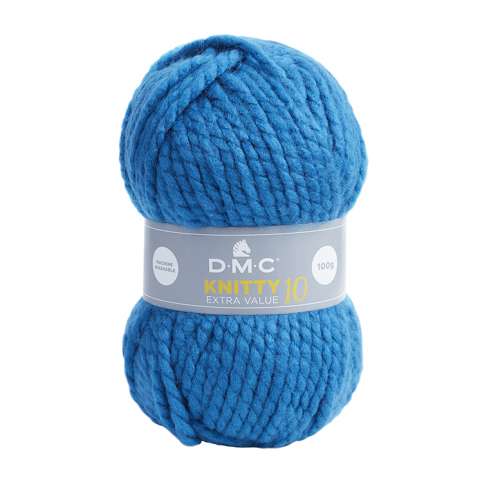 DMC KNITTY 10 PLAVA 100gr, dužina82m