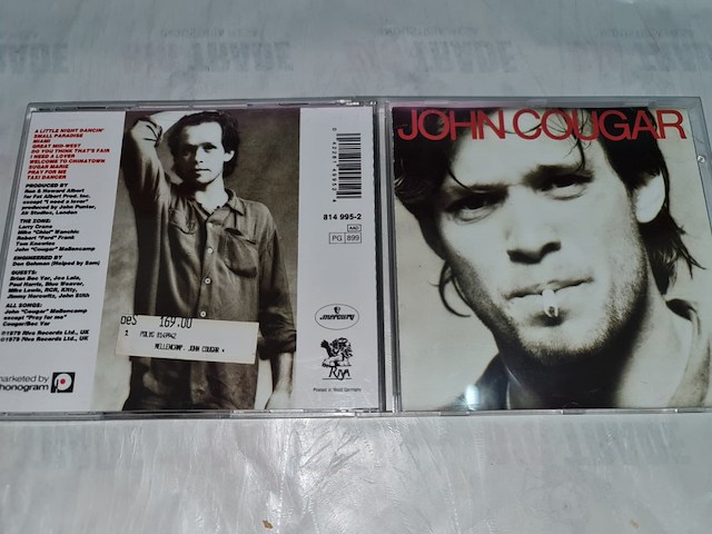 John Cougar - John Cougar , ORIGINAL
