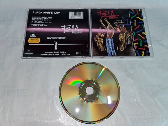 Fela Kuti - Black man`s cry , ORIGINAL (Gold CD !!!)