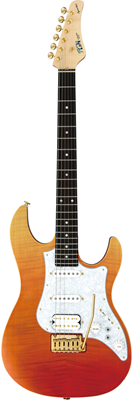 FGN Fujigen EOS-FM-R/RKG električna gitara