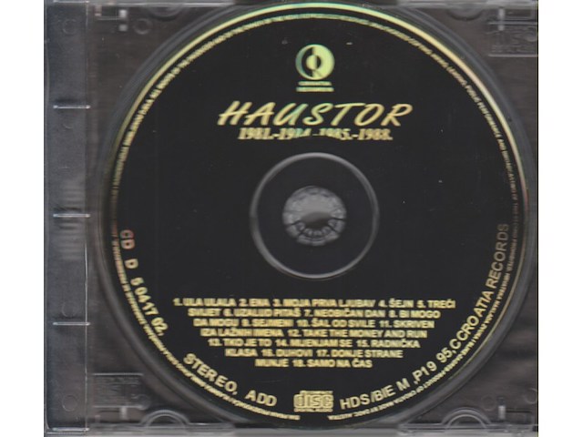 cd / HAUSTOR 1981. 1984. 1985. 1988. kolekcionarski `95