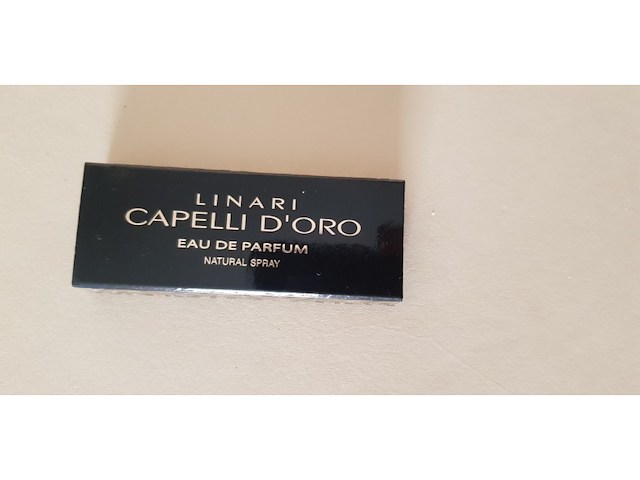 Linari Capelli D`Oro parfem, original