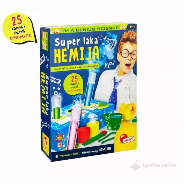 Mali Genije SR Edukativna igra – Super Laka Hemija