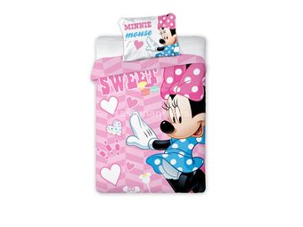 Disney Posteljina za bebe Minnie 100x135+40x60cm (5907750541843)