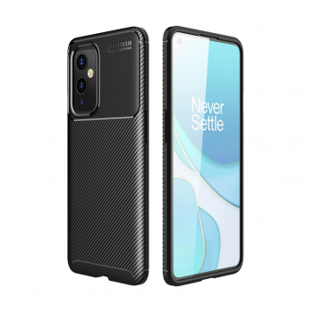 Maska Carbon Defender za OnePlus 9 crna