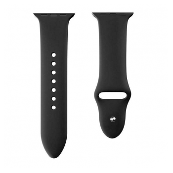 Apple Watch Silicone Strap black M/ L 42/ 44/ 45/ 49mm