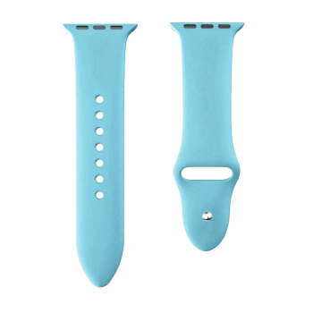 Apple Watch Silicone Strap light blue S/ M 42/ 44/ 45mm.