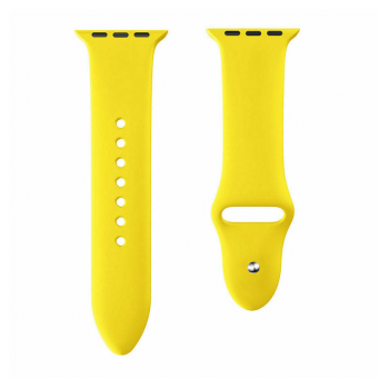 Apple Watch Silicone Strap light yellow S/ M 42/ 44/ 45mm