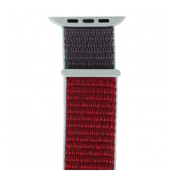 Apple Watch Sport Loop gray red 38/ 40/ 41mm