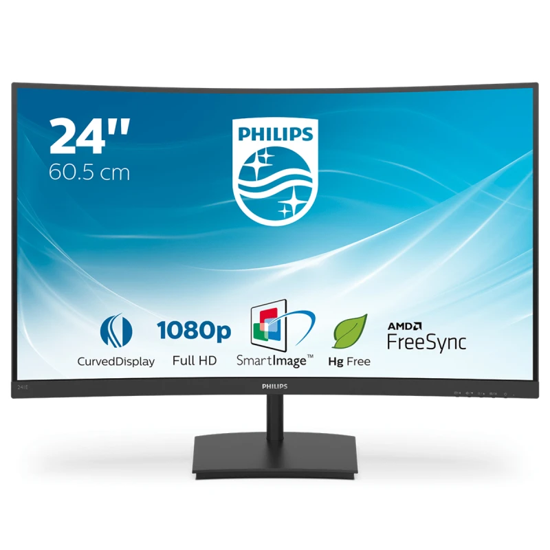 Philips 241E1SC/00 VA zakrivljeni monitor 23.6"