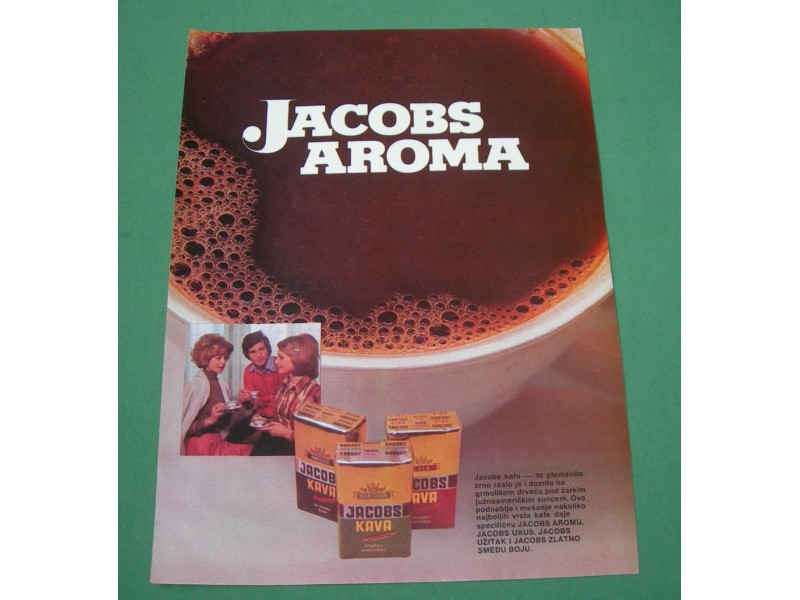 Stara novinska reklama Jacobs kafa