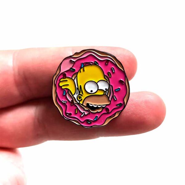 Pin Badge (Bedž) Homer Donut