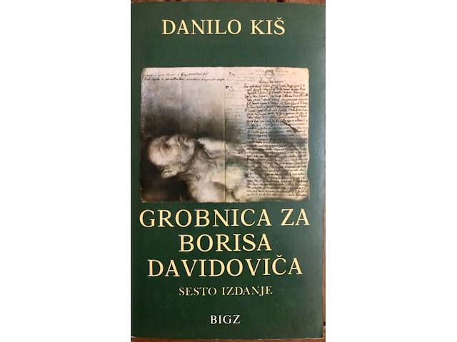 Grobnica za Borisa Davidoviča - Danilo Kiš