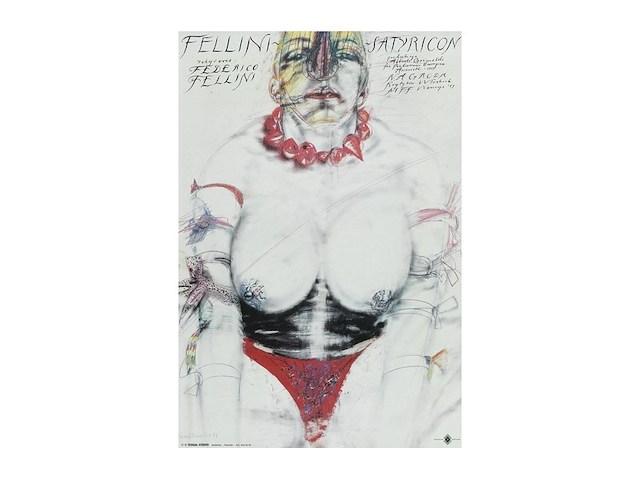 Federico Fellini / Felini - Satirikon (A3 format)